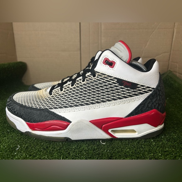 Jordan | Shoes | Size 9m Nike Air Jordan Flight 8s Club White Black Red ...